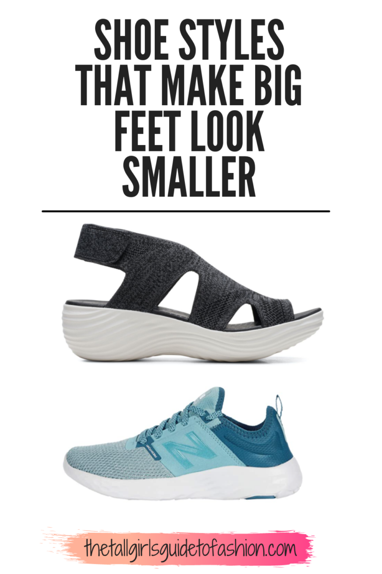 8 Shoe Styles That Make Big Feet Look Smaller